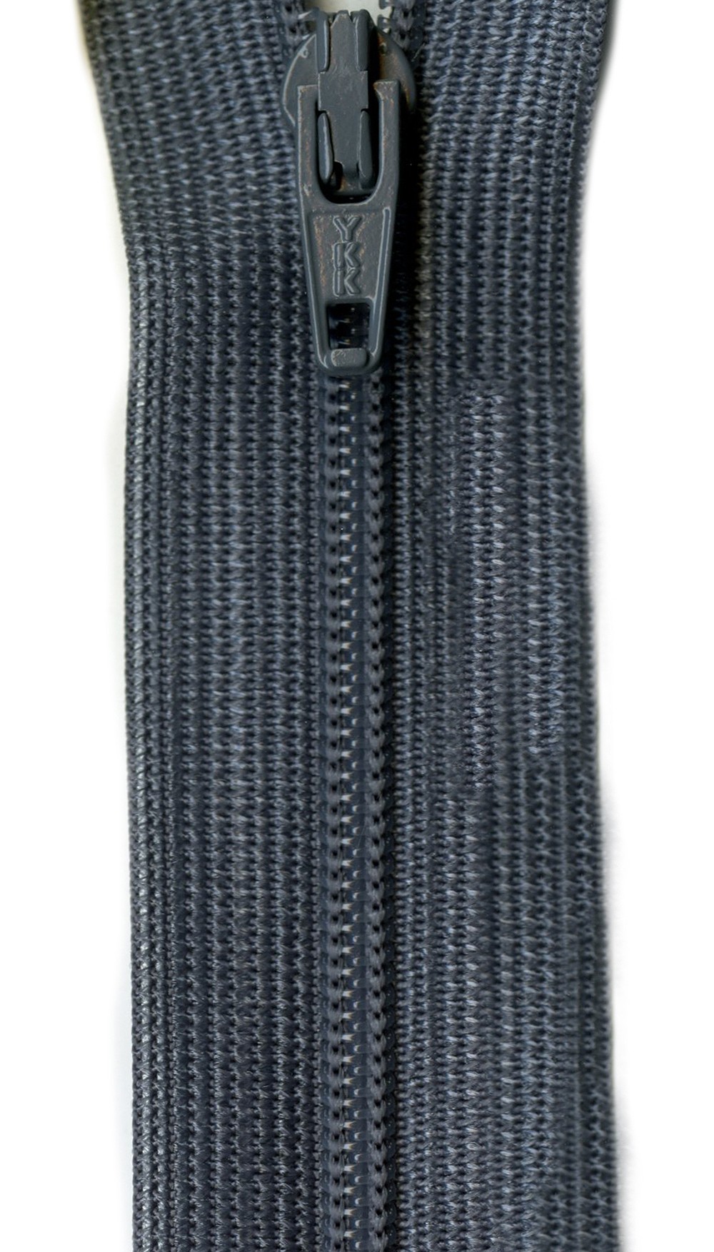 Vislon 2-Way Separating Zipper 36in Rail Gray